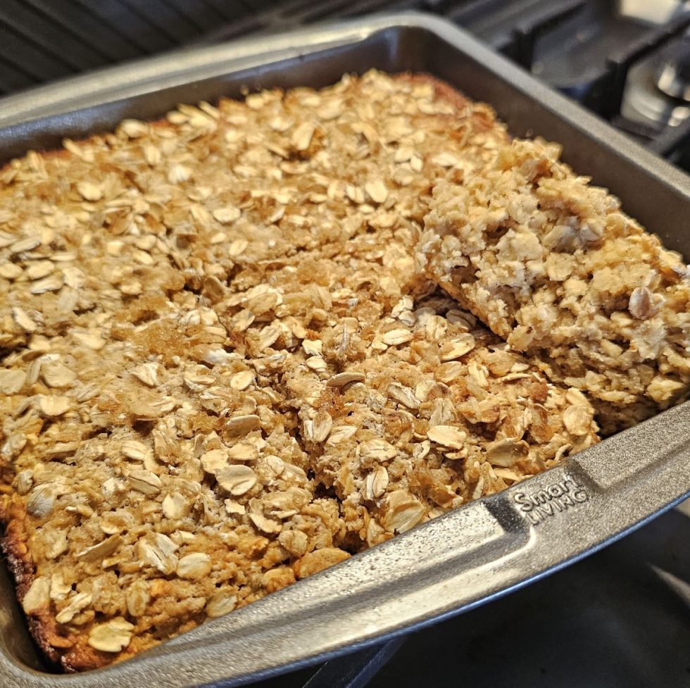 Brown Sugar Baked Oatmeal - Big Fat Skinny Dish